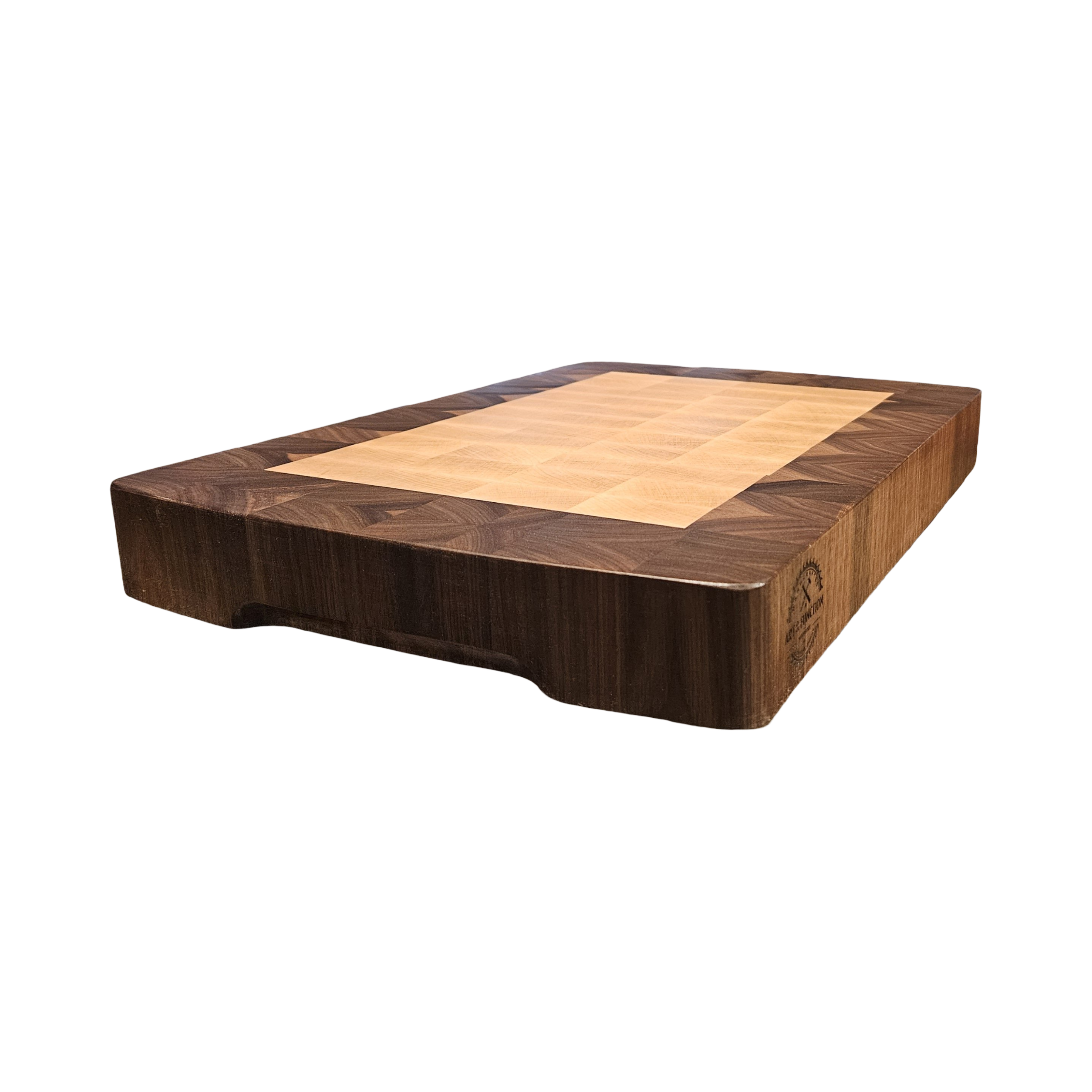 Hard Maple and Walnut Butcher Block – Art&Function Woodworx