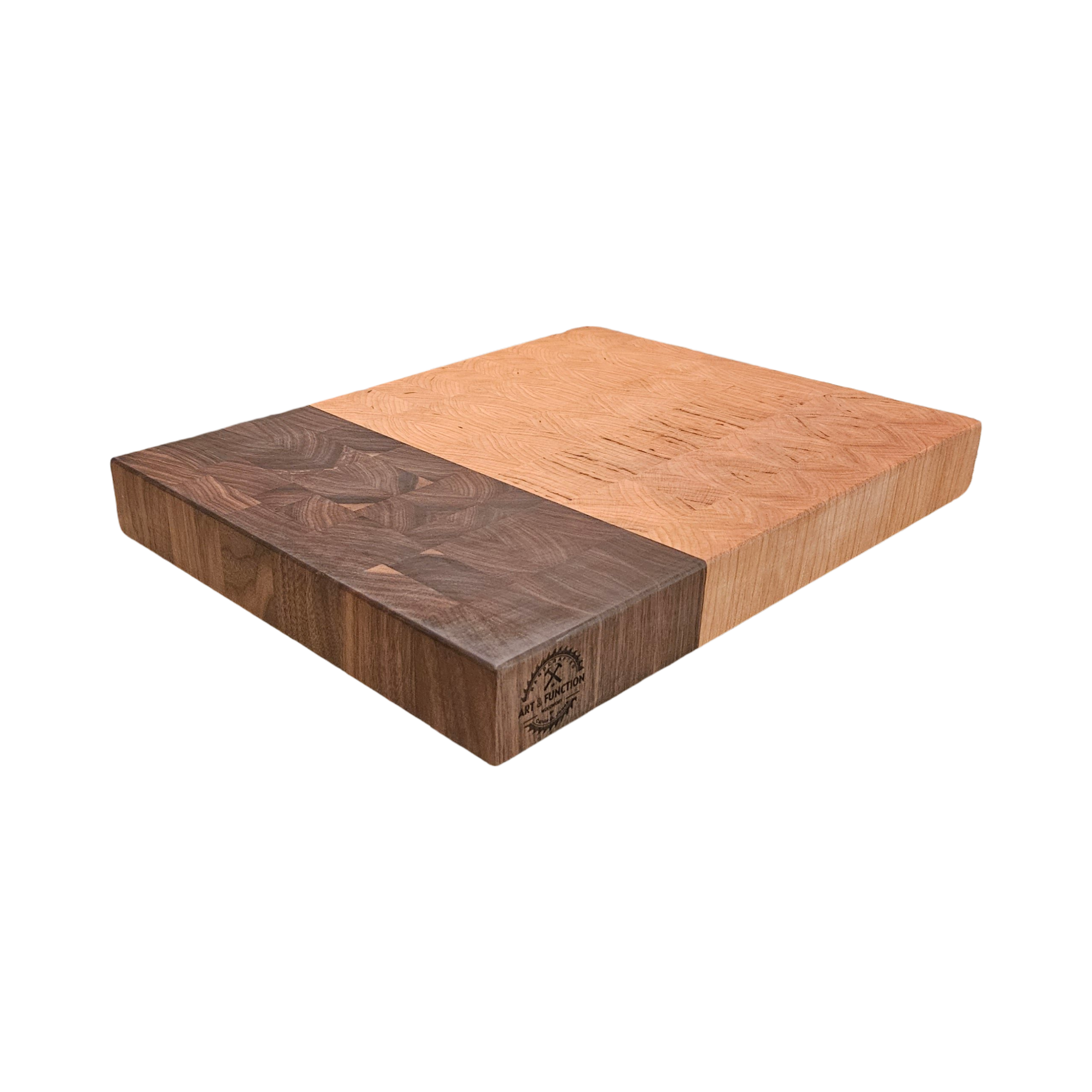 Cherry and Walnut Butcher Block – Art&Function Woodworx
