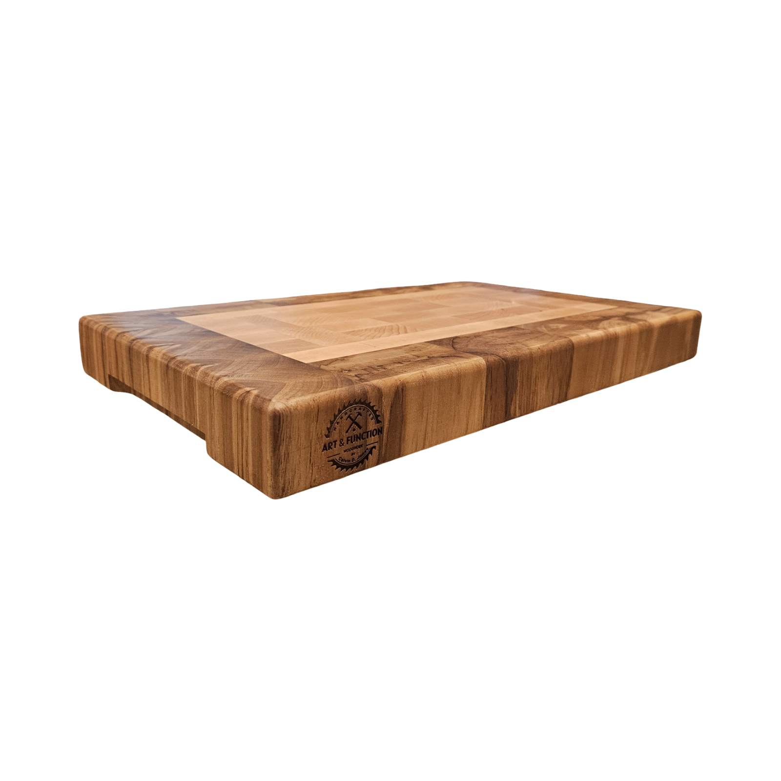 Hard Maple and Teak Butcher Block – Art&Function Woodworx